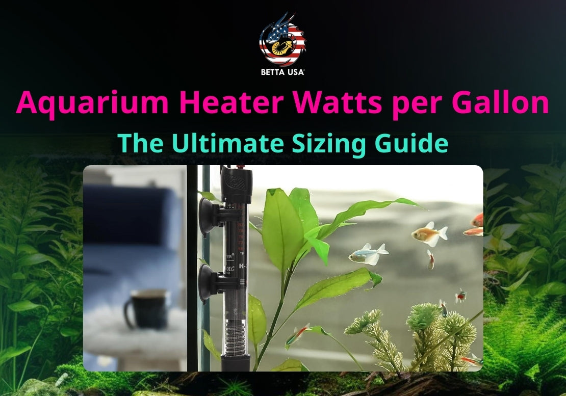 Aquarium Heater Watts per Gallon: The Ultimate Sizing Guide – Betta USA ...
